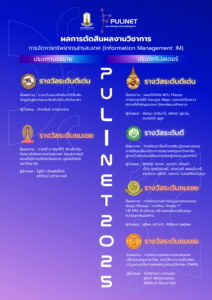 PULINET 2025 – การประชุมวิชาการระดับชาติ PULINET ครั้งที่ 15